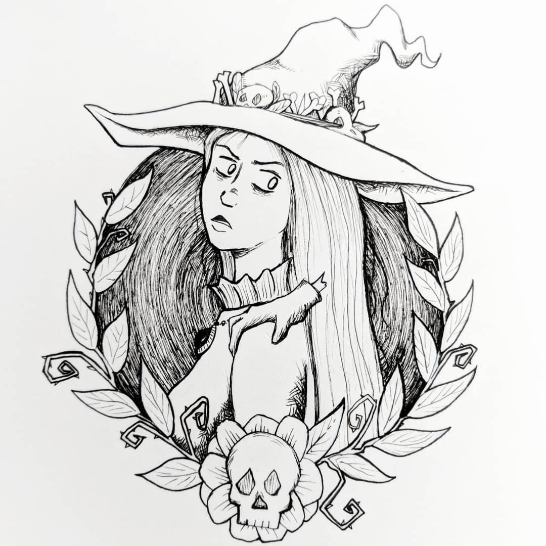 2018 Inktober Round-Up – ArtsyRobotz